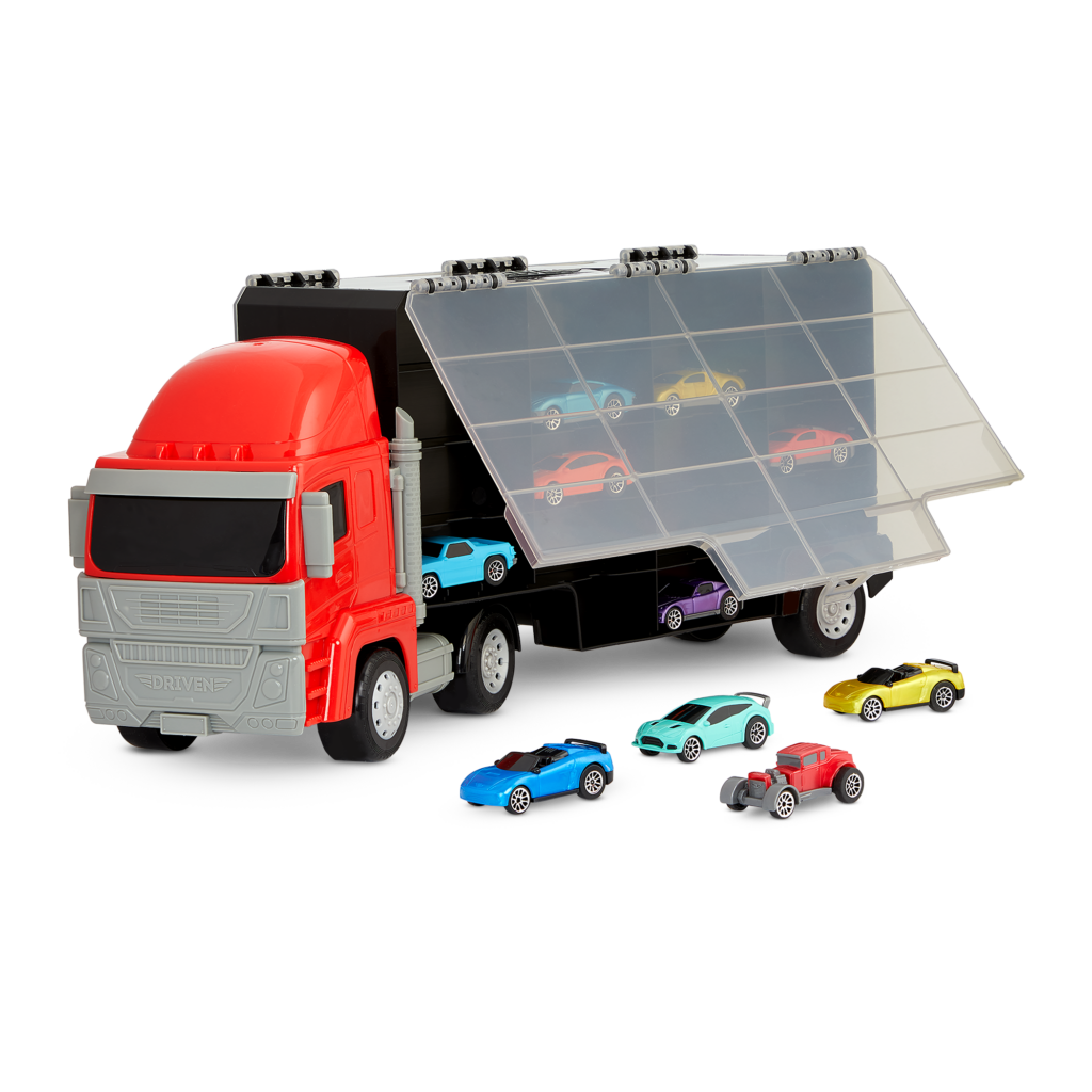 Turbo Transport Truck | Carrier Truck with Car Toys | Toy Trucks & Cars ...