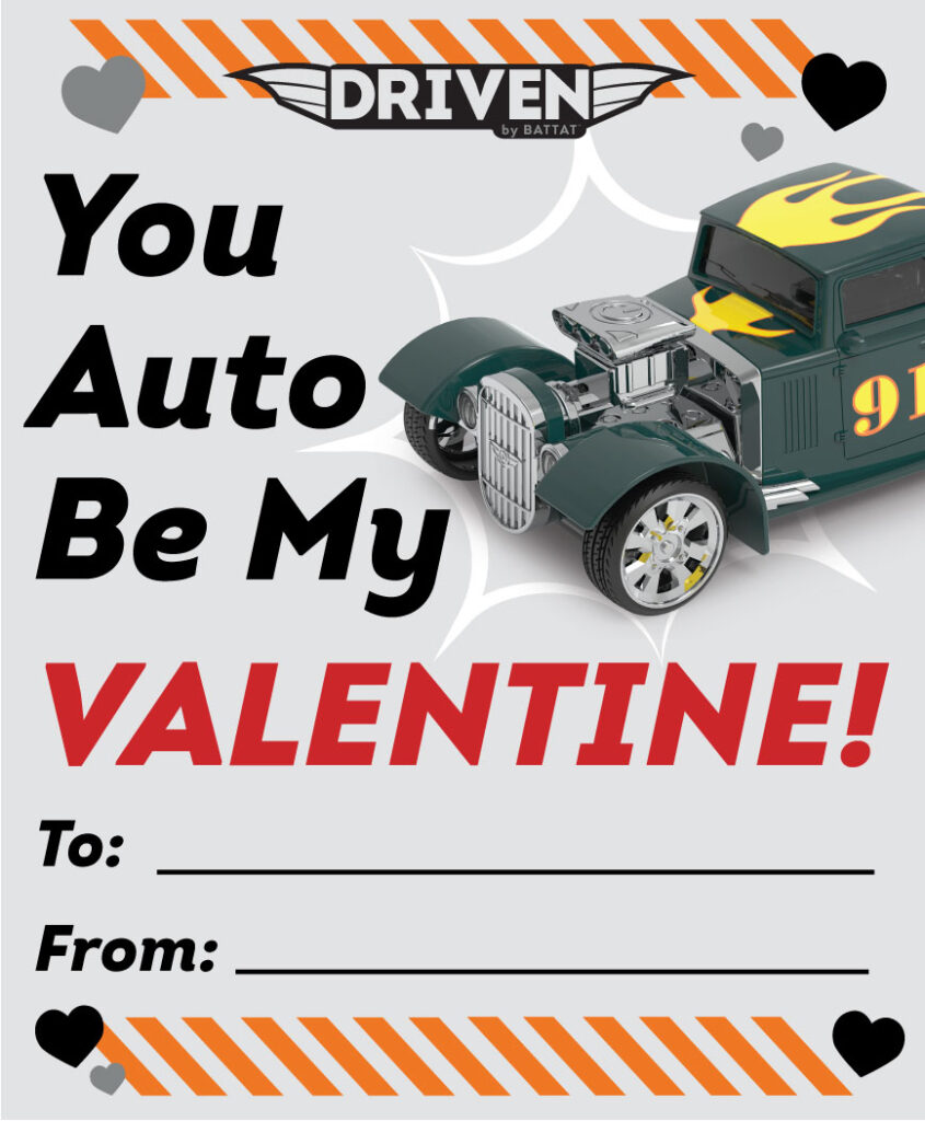 Free Car & Truck-Themed Valentine's Cards for Kids! | Driven by Battat