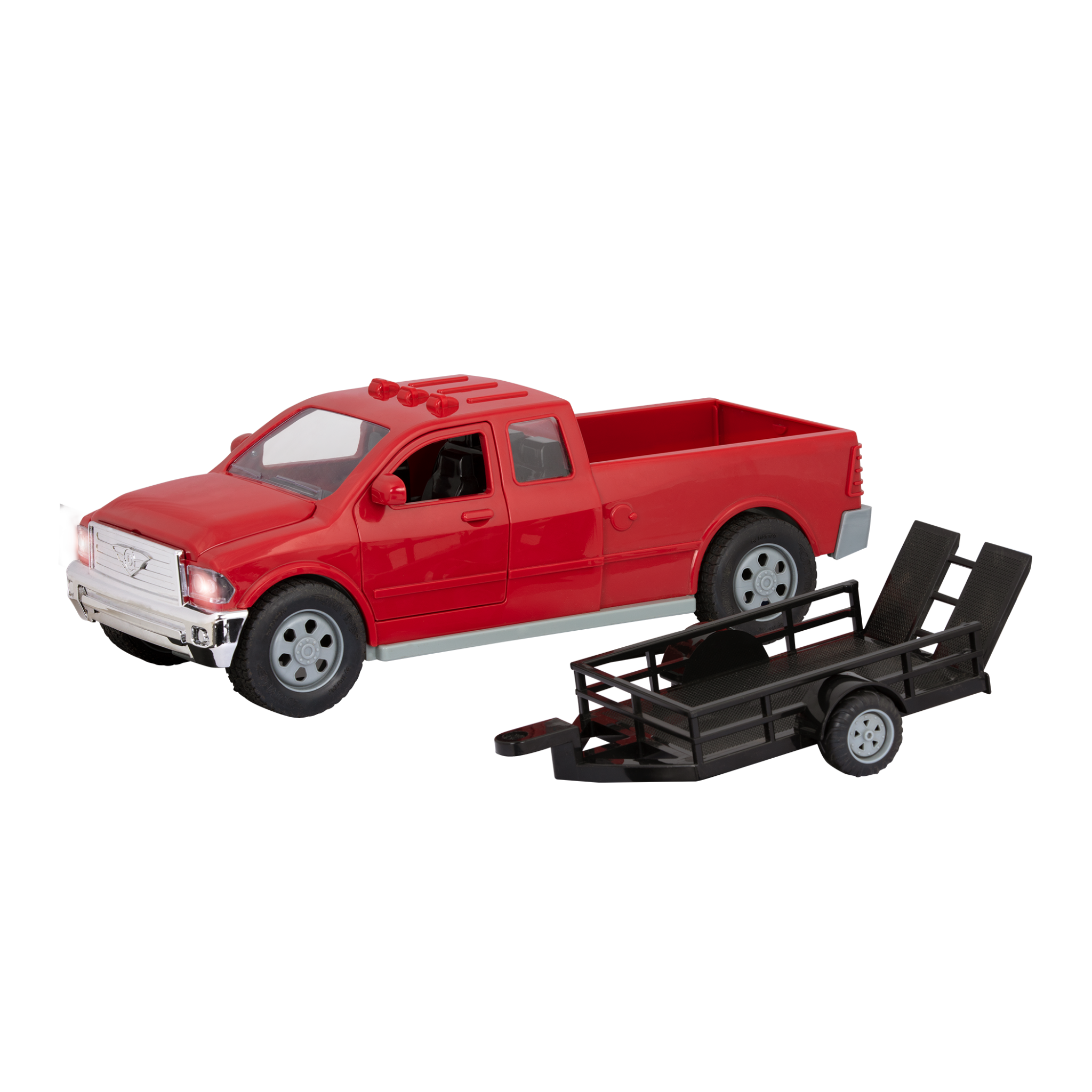 Large Red Pick-Up Truck | Large Toy Trucks | Construction Toys for Kids